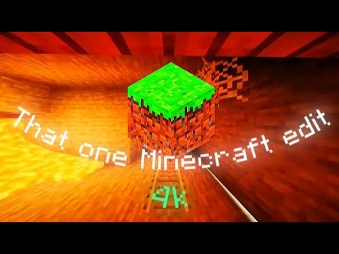That one Minecraft edit | Edit | 4k | Minecraft - YouTube