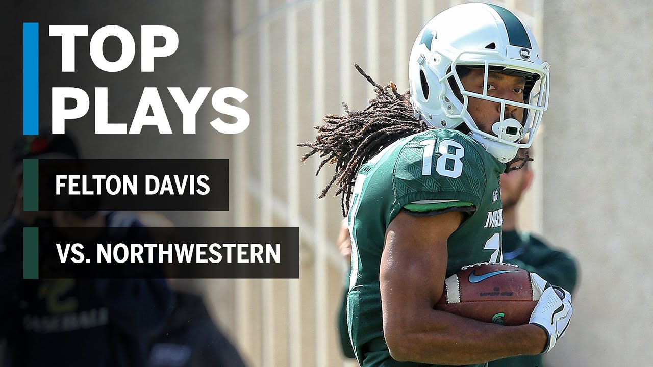 Top Plays: Felton Davis III Highlights vs. Northwestern Wildcats ...