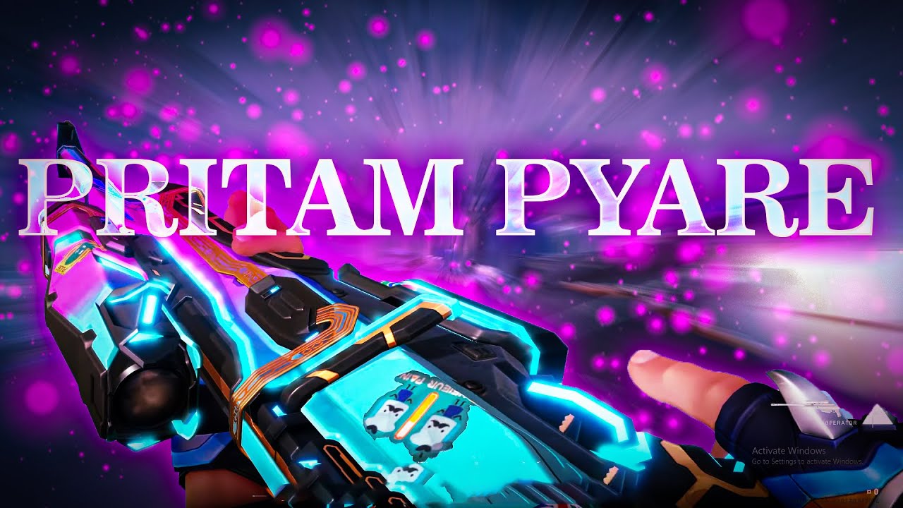 PRITAM PYARE 🔥💃(VALORANT MONTAGE) - YouTube
