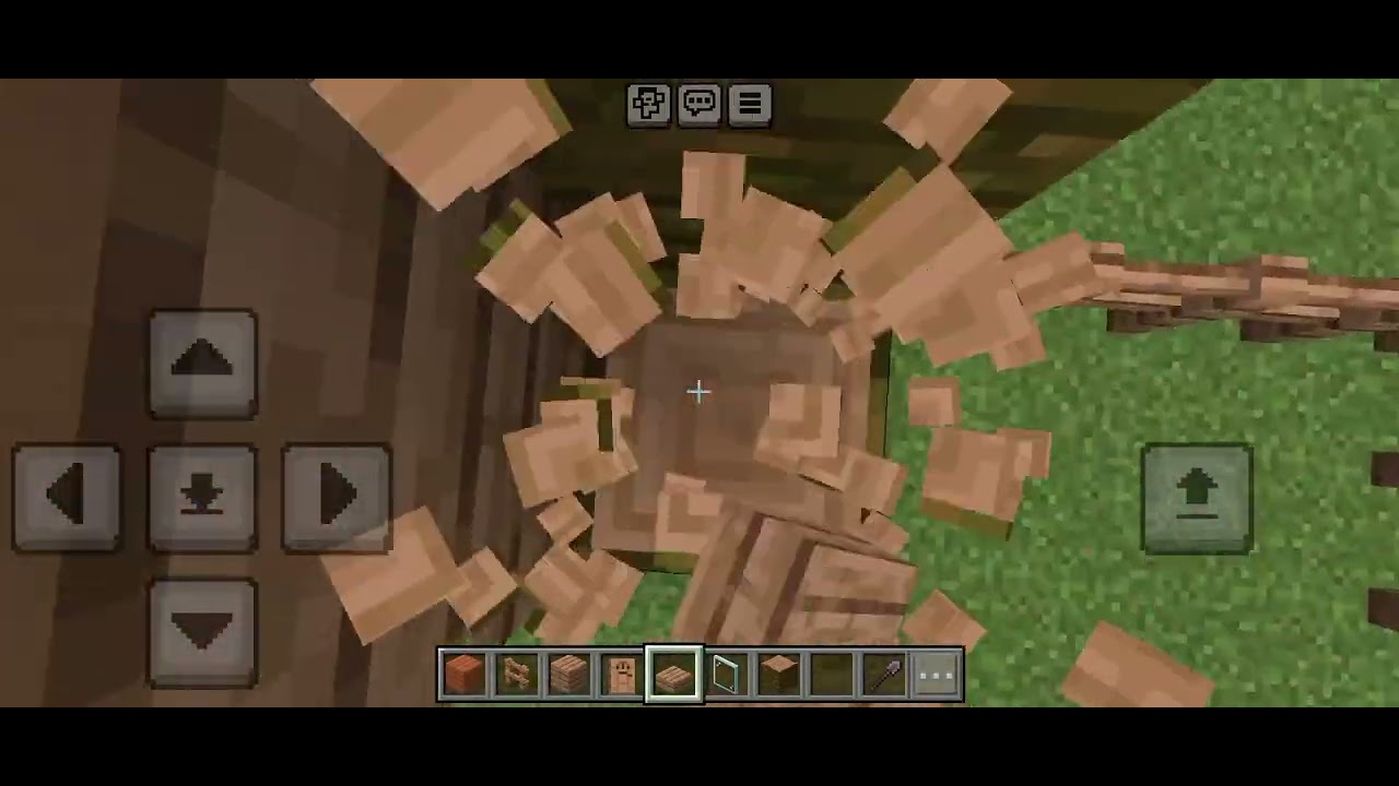 how to make an acacia wooden casual house in Minecraft - YouTube