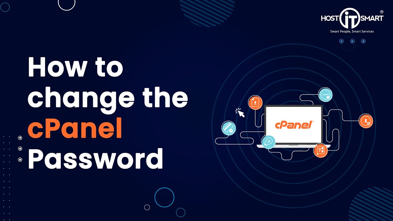 How To Change cPanel Password? | Host IT Smart Tutorials - YouTube