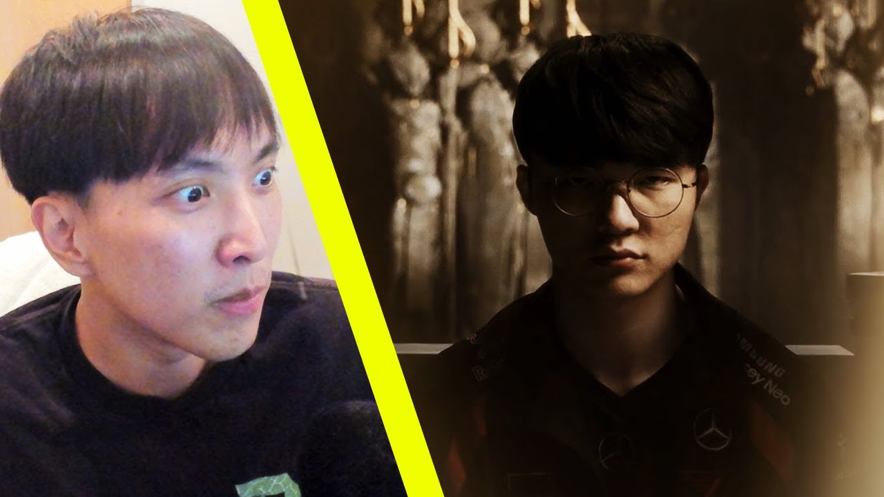 Faker Looks Like He's Scripting | Doublelift Reacts to Hall of Legends ...