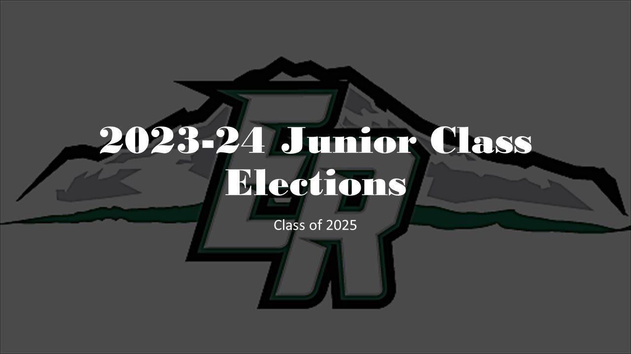 ER Junior Class Officer Nominees 2023-24 - YouTube