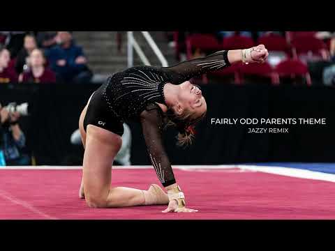 Fairly Odd Parents Theme (Jazz Remix) - Gymnastics Floor Music