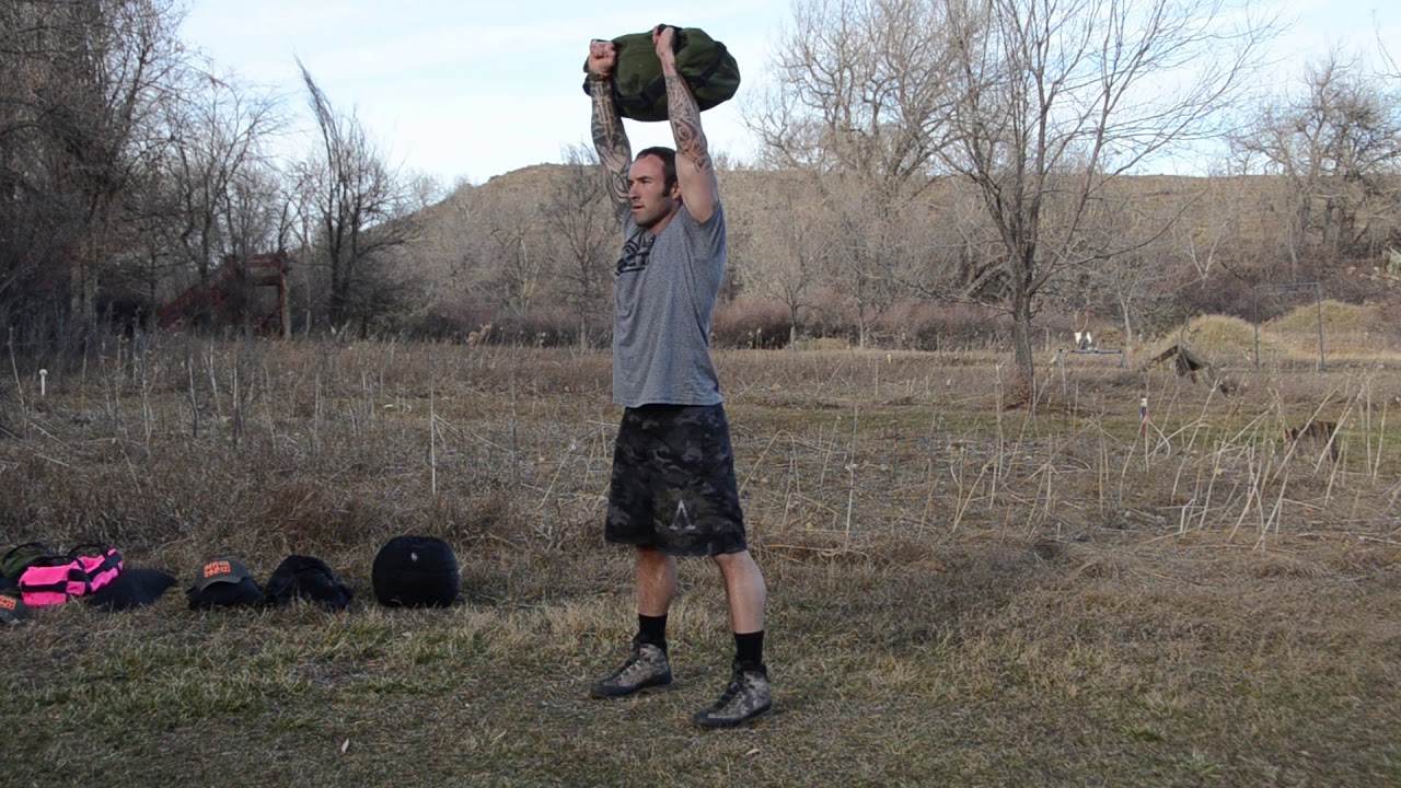 Sandbag Snatch - YouTube