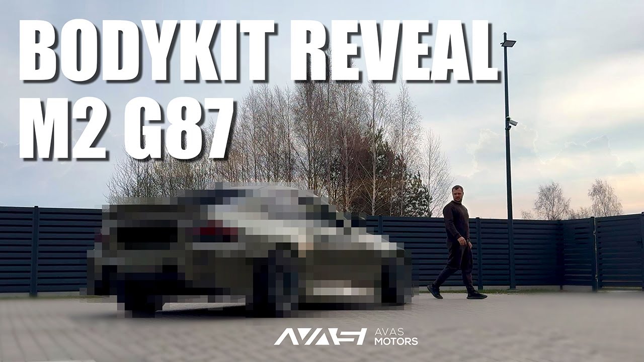 AVAS Motors | M2 G87 | Andrius Vasiliauskas reveals new bodykit - YouTube