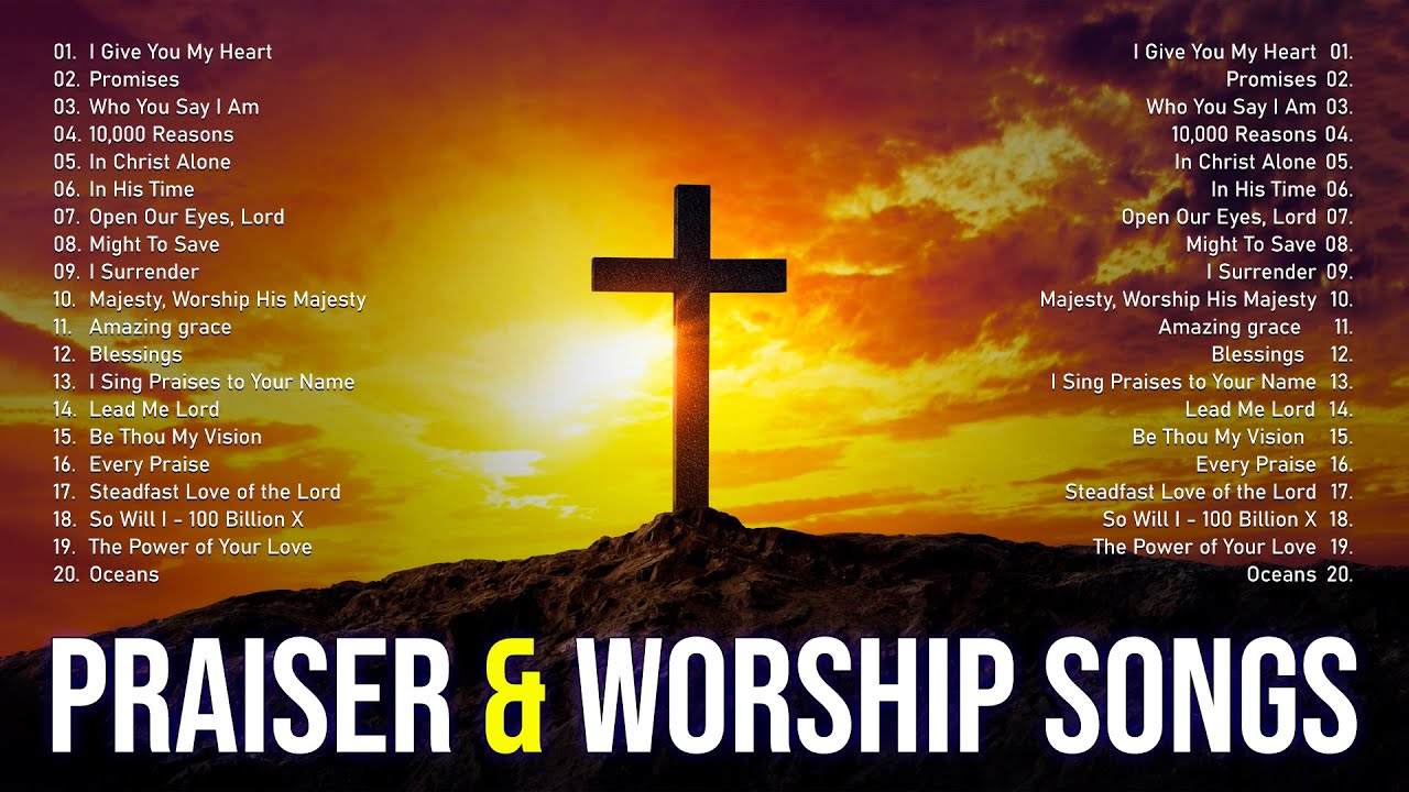 Prayer Time and Reflections With Lyrics 🙏 TOP 100 Praise And Worship ...