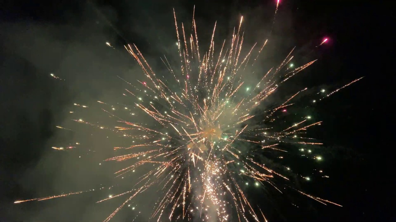 Toxic firework cake - YouTube