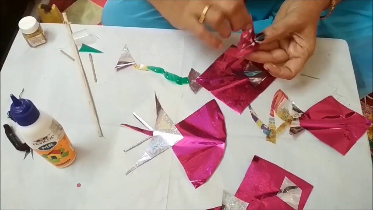 Best Out Of Waste || Kite Festival Ideas || Kite Making by Little ...
