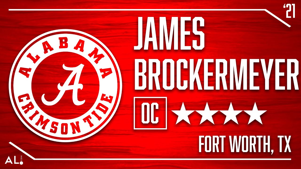 Alabama 2021 Signee: James Brockermeyer - YouTube