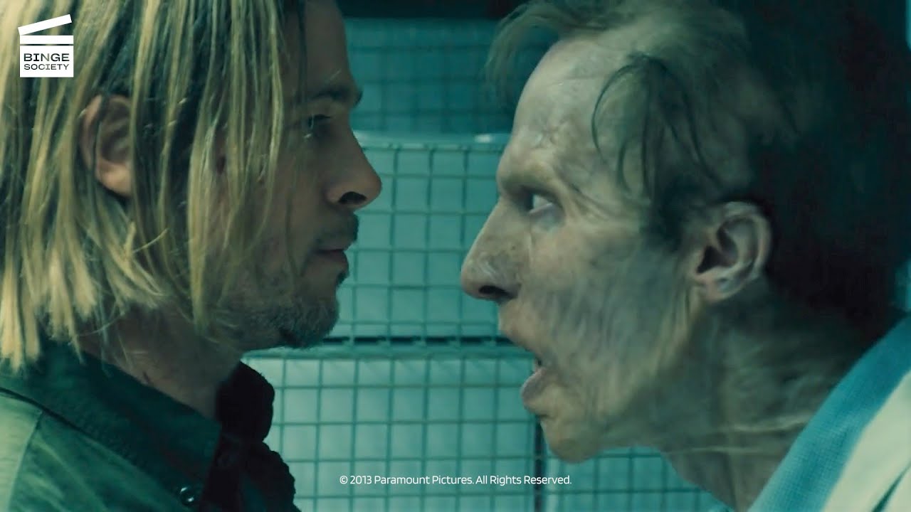 World War Z : Il s’injecte le virus - YouTube