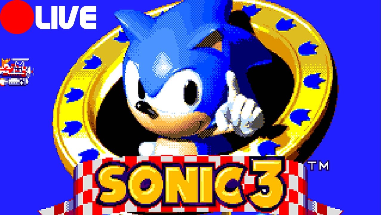 Sonic 3 - Live Gameplay (GAME GENIE) - YouTube