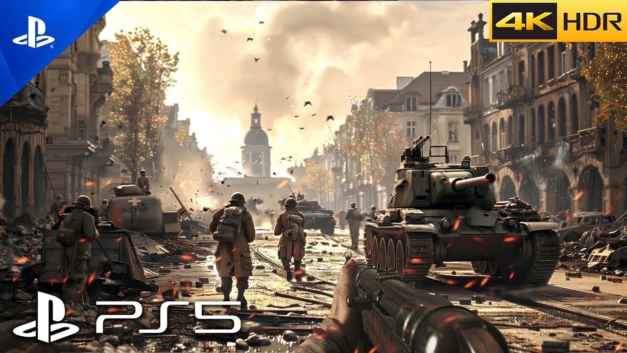 (PS5) BATTLE OF STALINGRAD | Immersive Realistic ULTRA Graphics ...