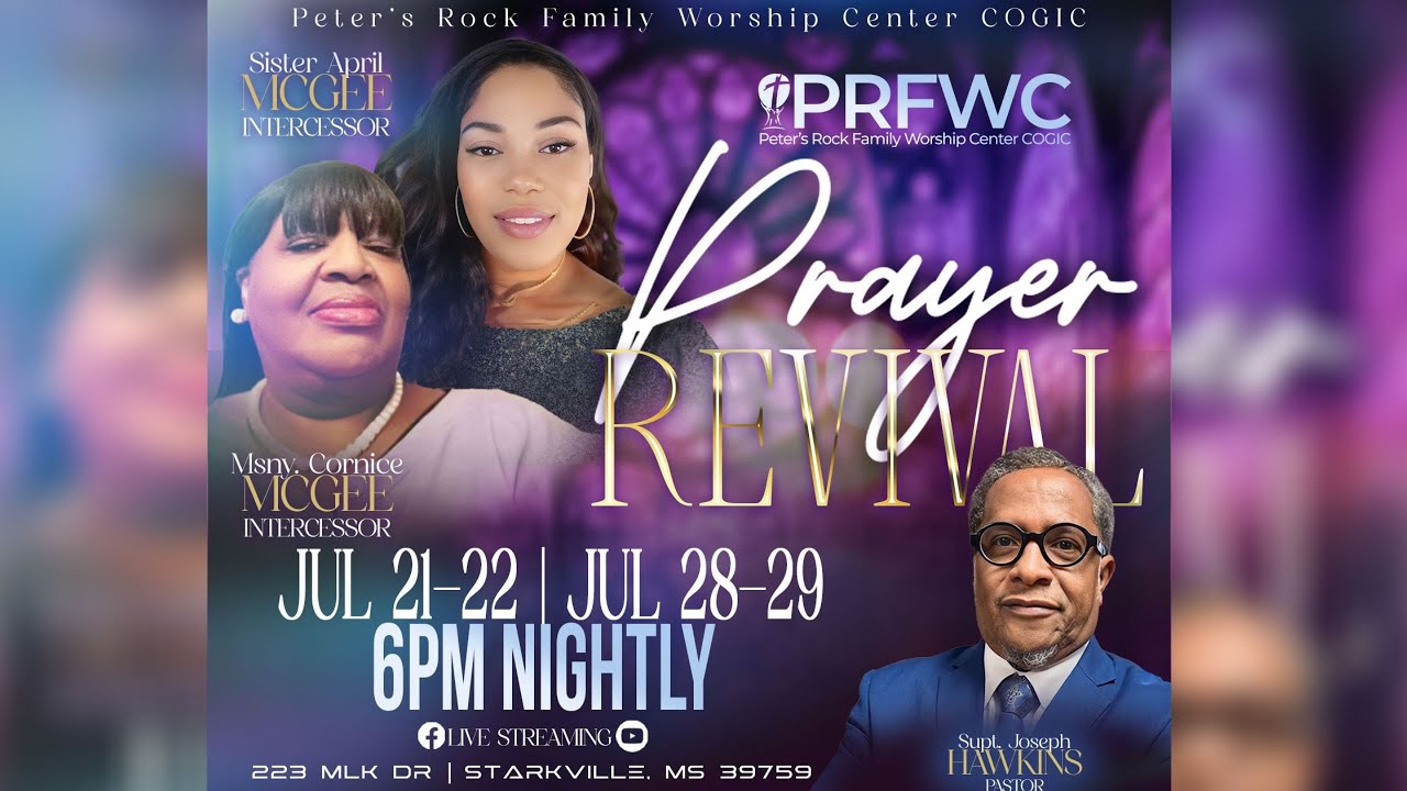 6:00pm PRAYER REVIVAL | 7/22/2024 | PRFWC - YouTube
