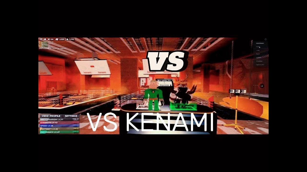 me vs kenami - YouTube