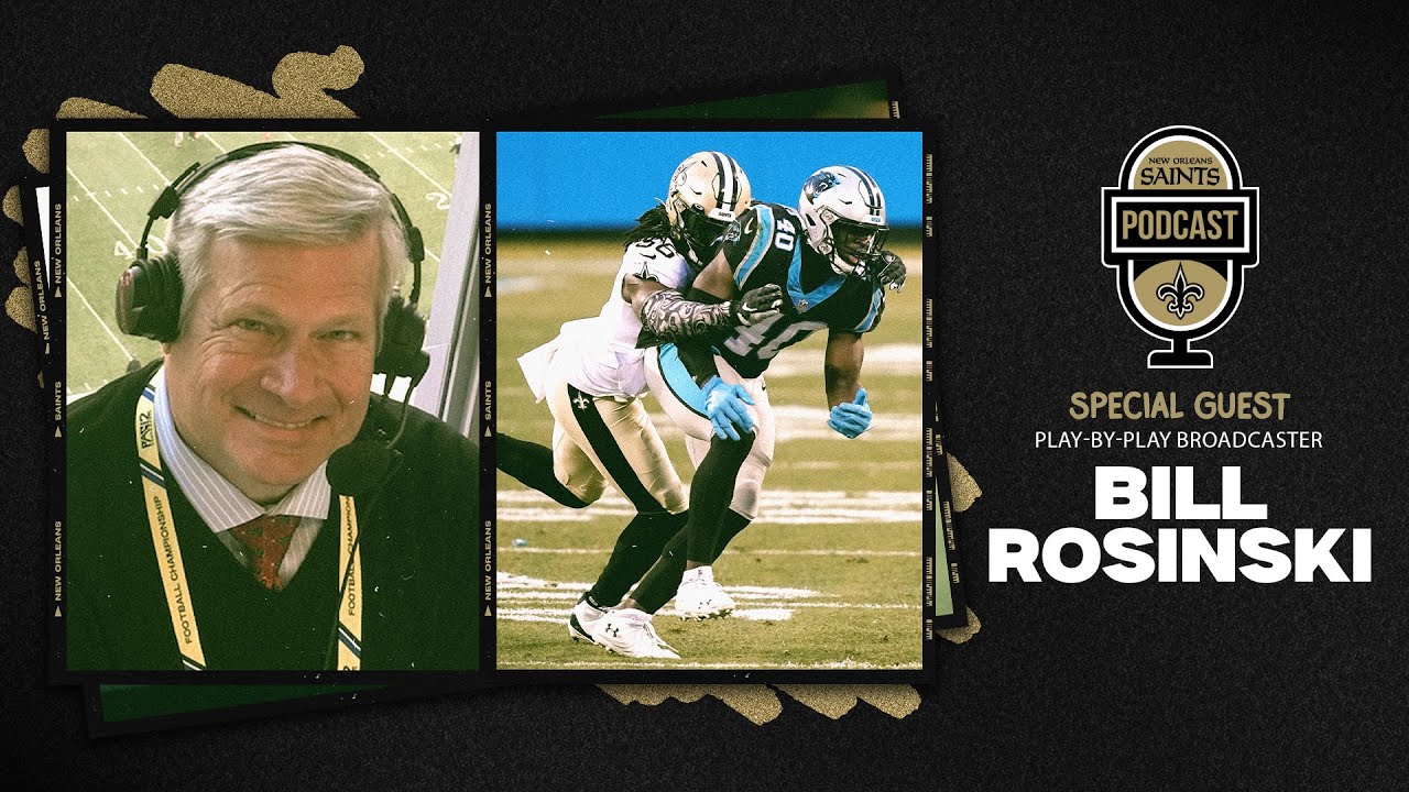 MNF Broadcaster Bill Rosinski talks Panthers vs. Saints | New Orleans ...