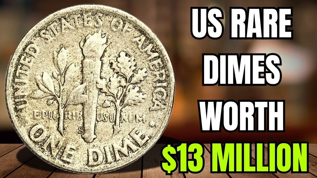 RARE US ROOSEVELT DIMES IN CIRCULATION - DIMES WORTH MILLIONS! - YouTube