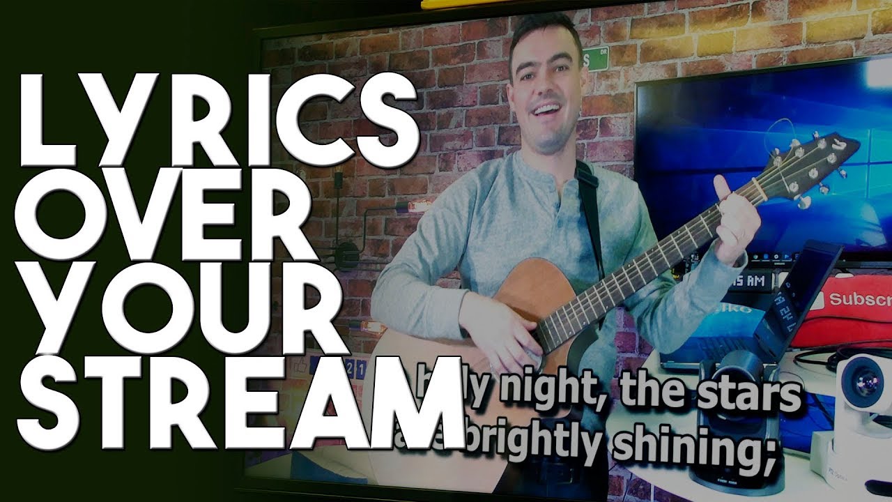 How to Display Lyrics on Your Camera Feeds in Church and Live Streams ...