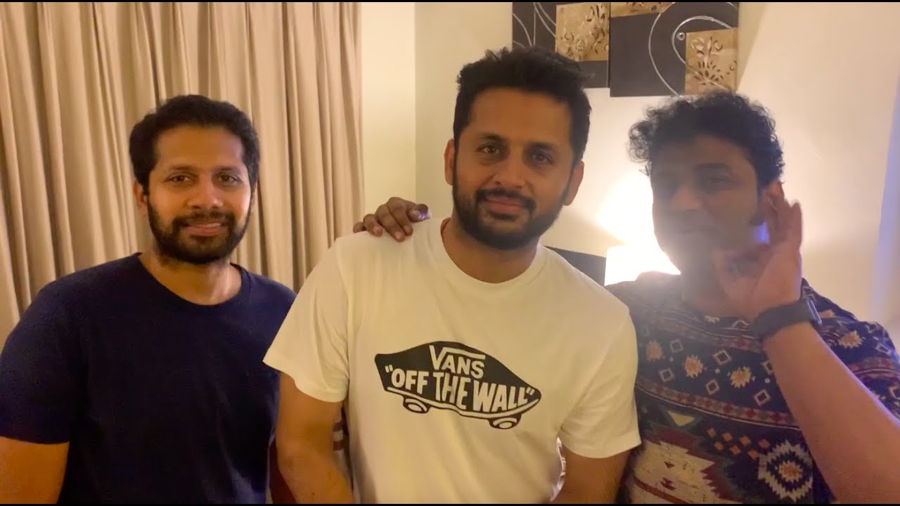 Fun with Nithiin, Keerthy Suresh & Venky Atluri During Range De Movie ...