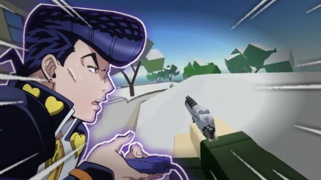 Josuke Playing Roblox Arsenal - YouTube