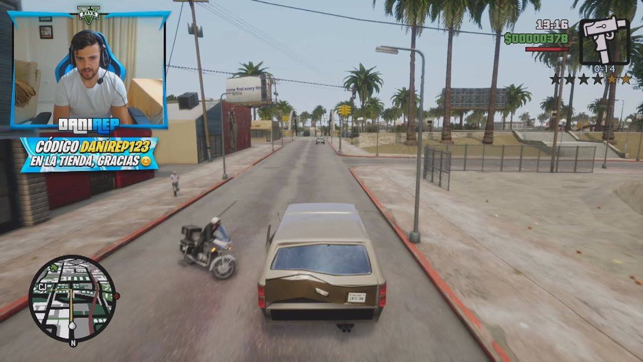 MI PRIMERA VEZ EN GTA SAN ANDREAS DEFINITIVE EDITION REMASTERIZADO ...