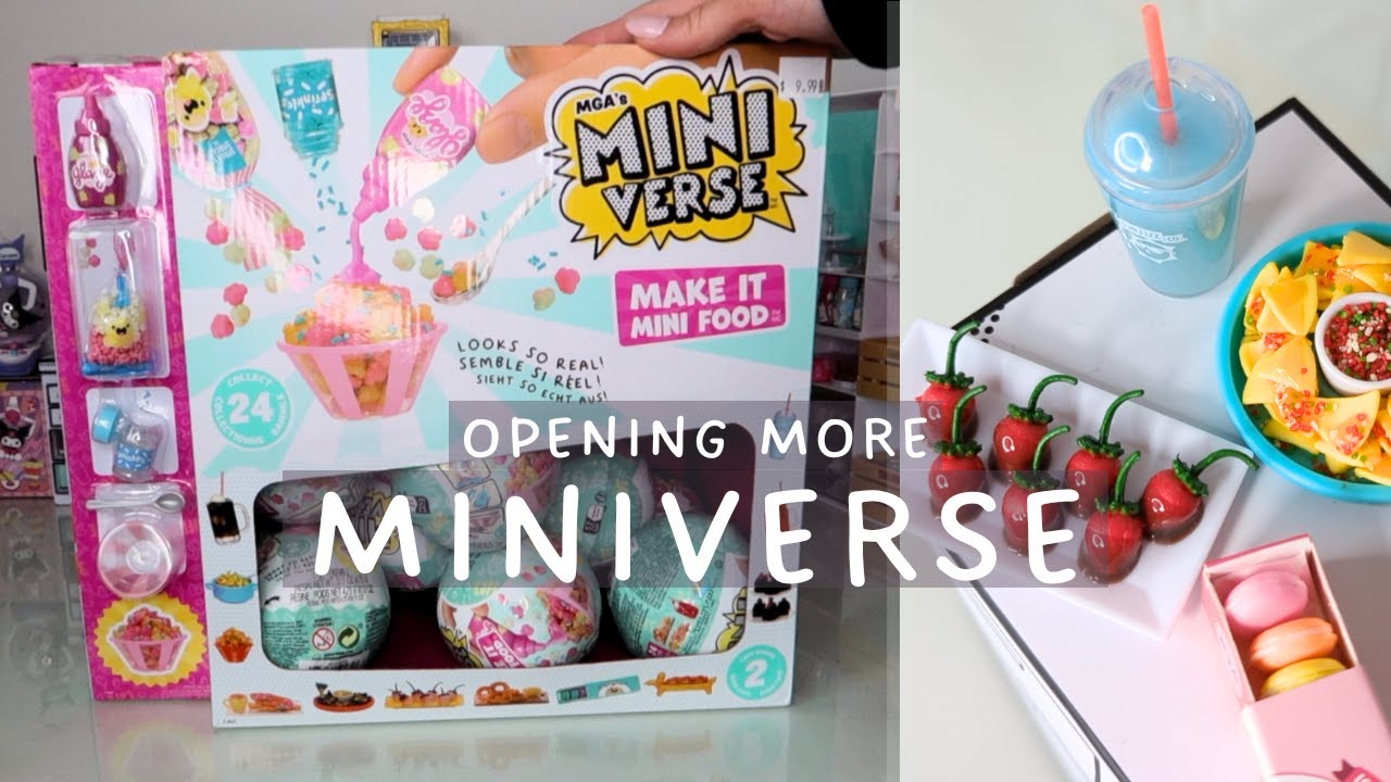Opening MORE Miniverse Series 2 Wave 2 - YouTube