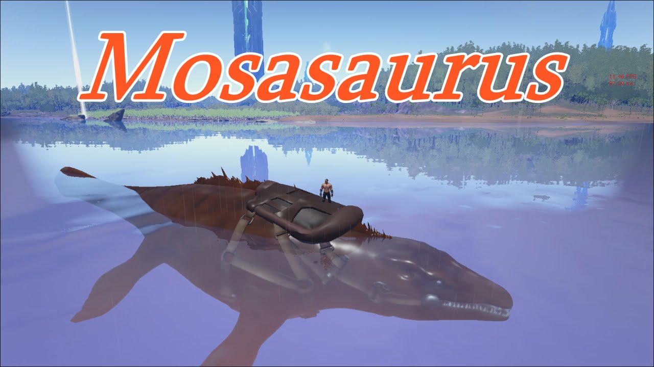 Ark: Survival Evolved Taming a Mosasaurus - YouTube