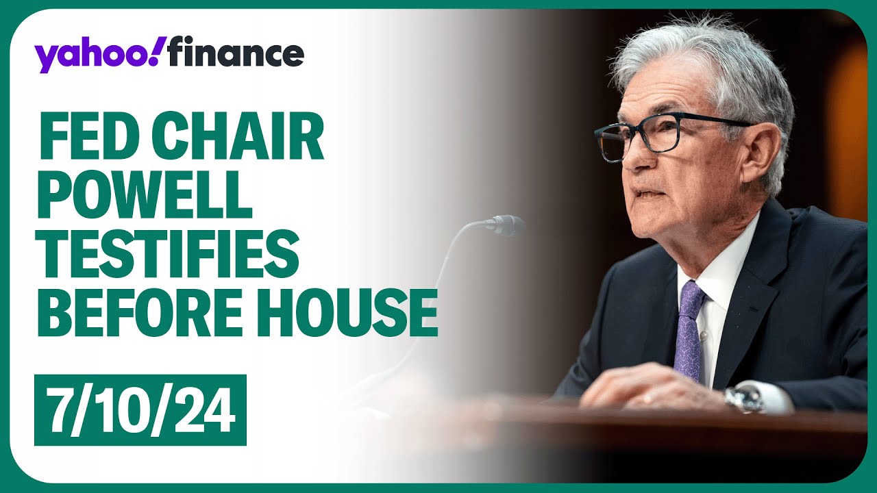 Fed Chair Jerome Powell delivers semiannual testimony to Congress - YouTube