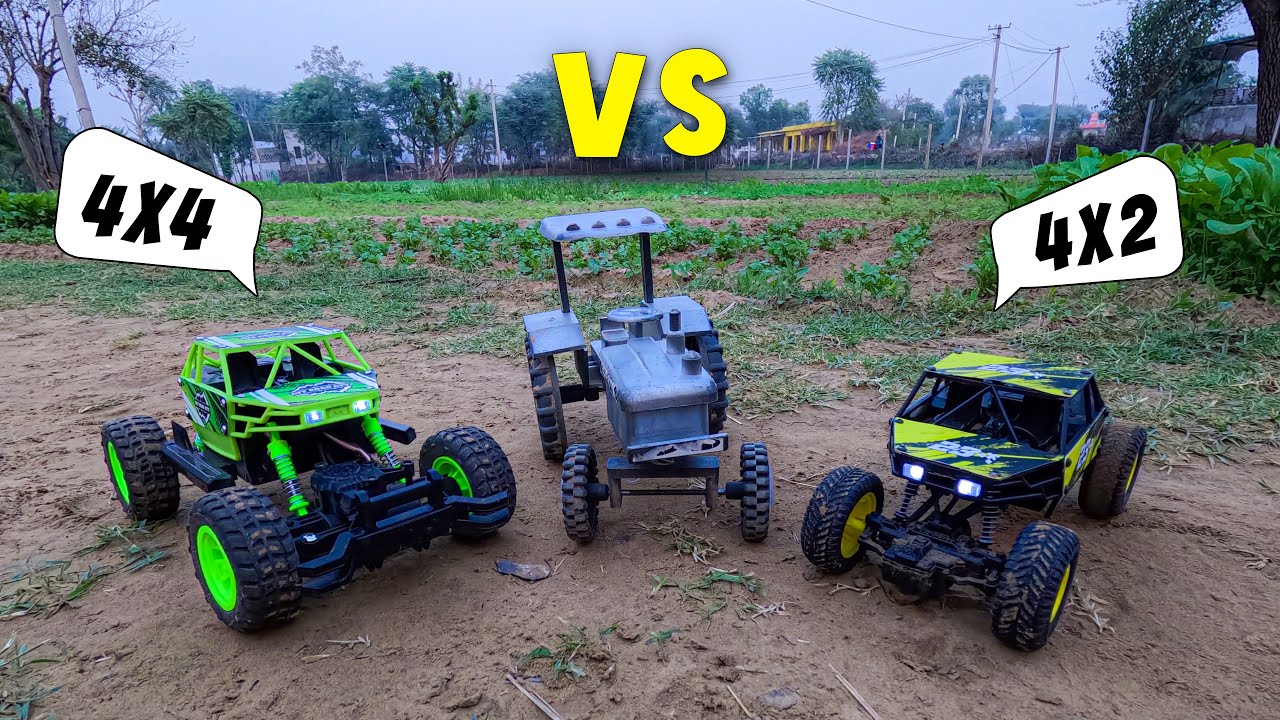 Mirana Duster 4x4🔥 Vs Ranger 4x2 RC Rock Crawler | Remote Control Toys ...