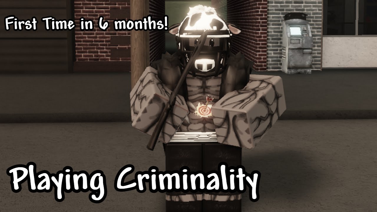 Playing Criminality For The First Time in 6 Months! (ROBLOX) - YouTube