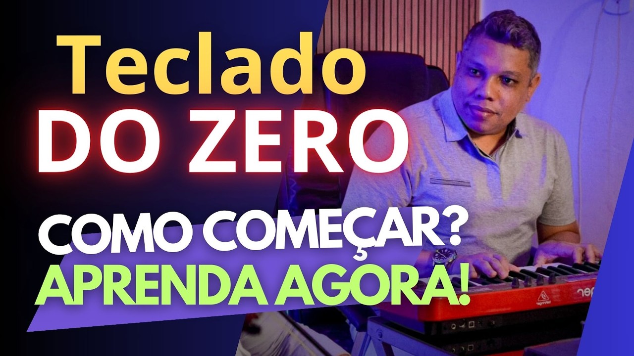 COMECE A APRENDER TECLADO DO ZERO E PRATICANDO - SIMPLES E MUITO FÁCIL - YouTube