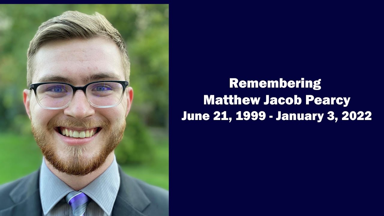 Matthew Jacob Pearcy Funeral Service - YouTube