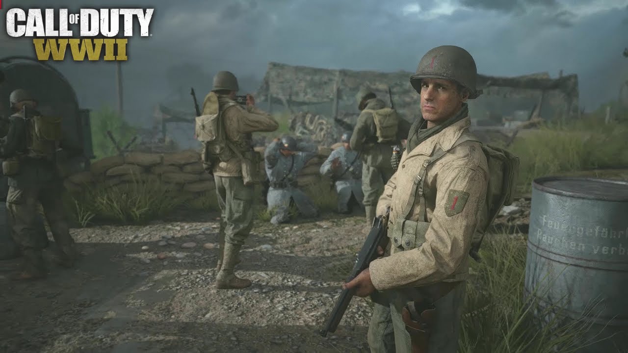 D-Day | Call Of Duty: WWII | Walkthrough Gameplay - YouTube