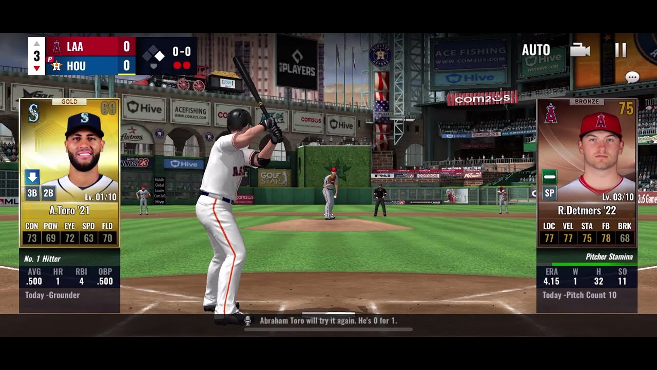 MLB 9 Innings gameplay - YouTube