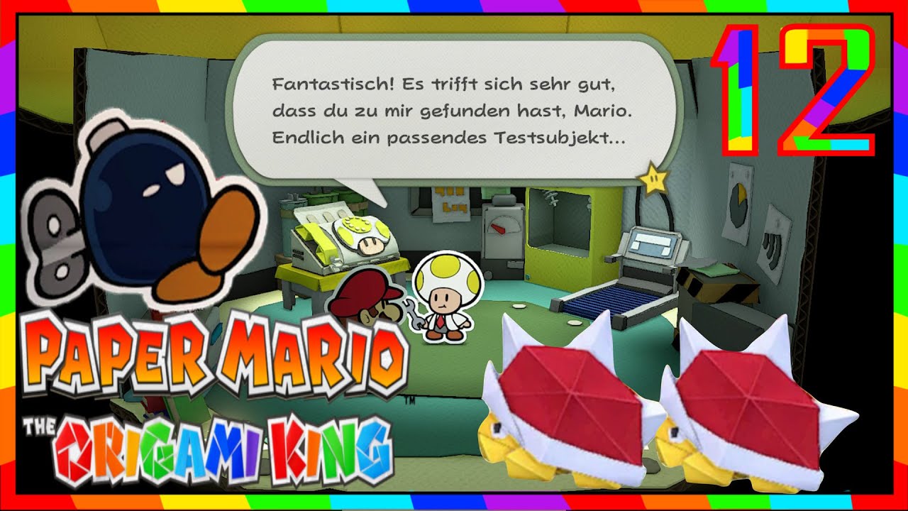 Paper Mario: The Origami King 🎊 #12 Das Sensor-Labor & Bobby - YouTube
