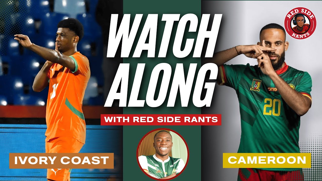 Ivory Coast vs Cameroon LIVE Watch along | Afcon 2025 - YouTube