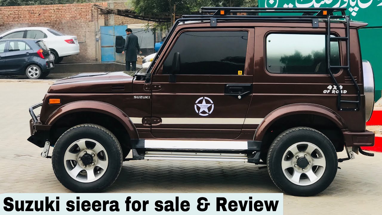 Suzuki sieera jeep for sale&Review |Modified suzuki jeep|#pakwheels ...