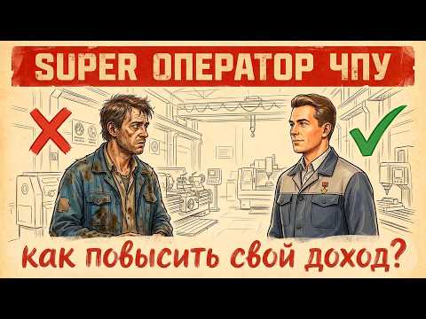 Как стать SUPER-ОПЕРАТОРОМ ЧПУ! Которому платят БОЛЬШИЕ ДЕНЬГИ!