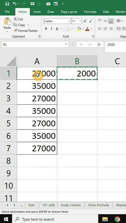 Excel Paste Special Formula How To Use Paste Special In Excel Excelshorts Shorts Youtube