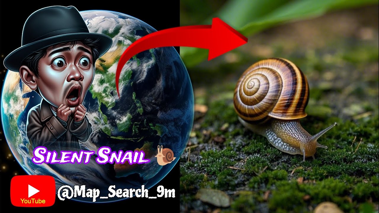 OMG 😳 Mysterious Silent Snail 🐌 on google map and google earth 🌎 #map # ...