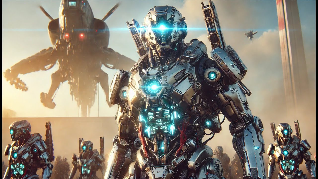 The Alien Raiders Laughed at Human Armor—Until It Stood Up Without Its ...