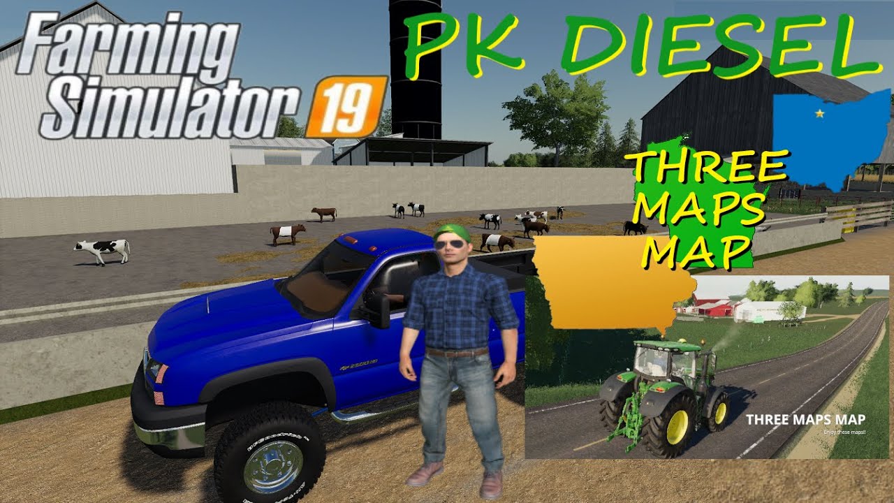 NEW THREE MAPS MAP PREVIEW - YouTube