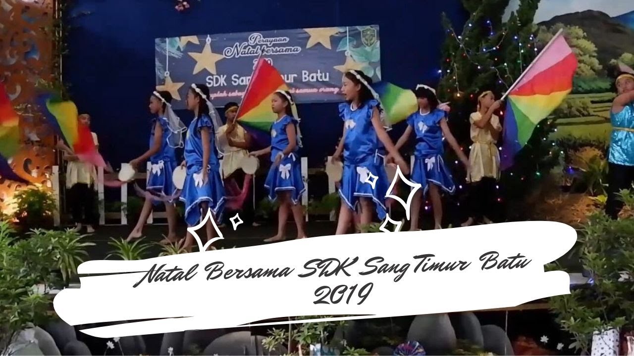 Natal Bersama SDK Sang Timur Batu - YouTube