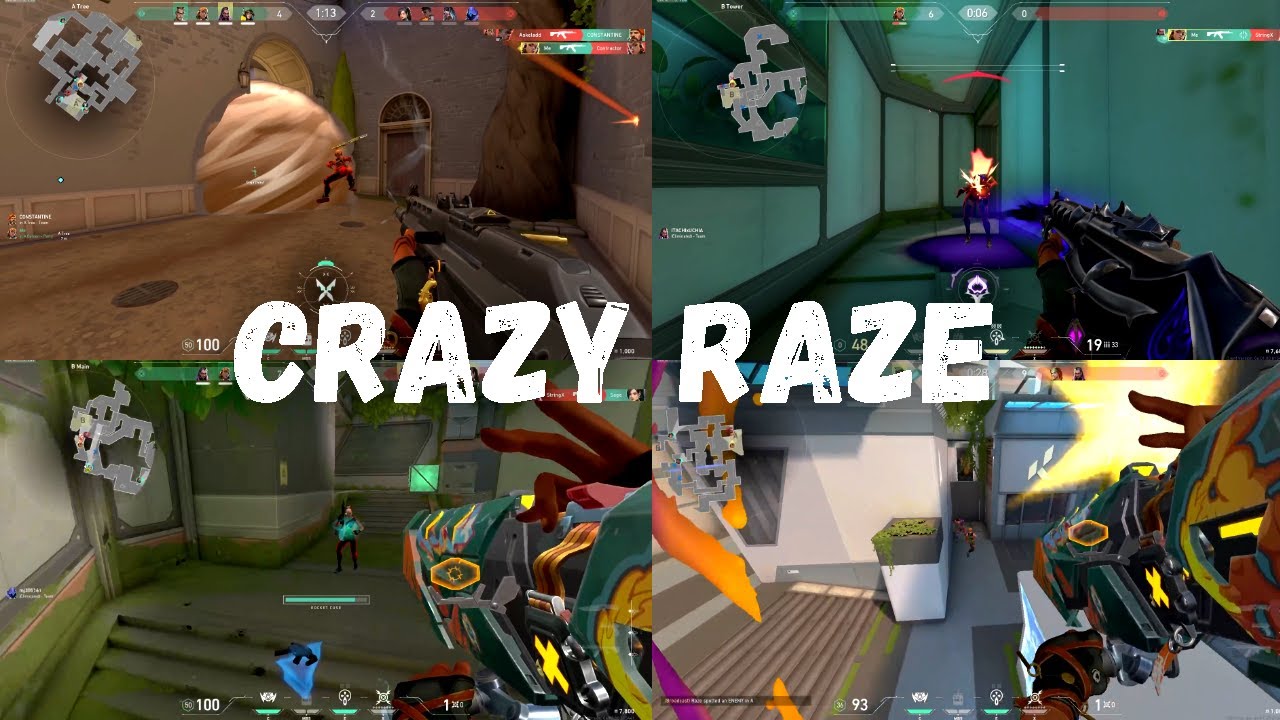 Raze, you're insane !! - YouTube