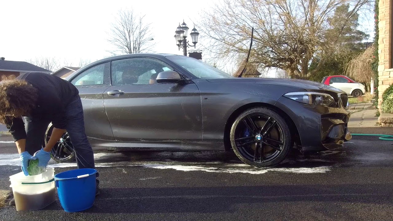 5 Minutes Wash BMW M240i - YouTube