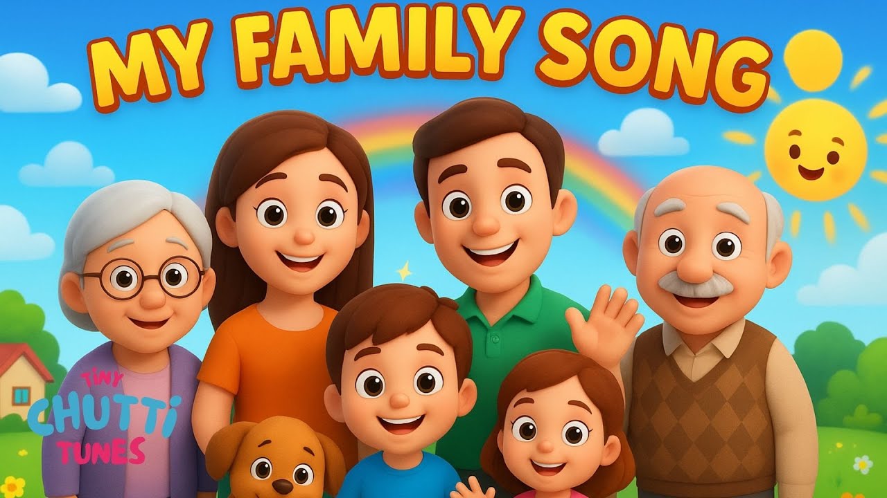 Family Members Song for Kids | Father, Mother, Brother, Sister,#family ...