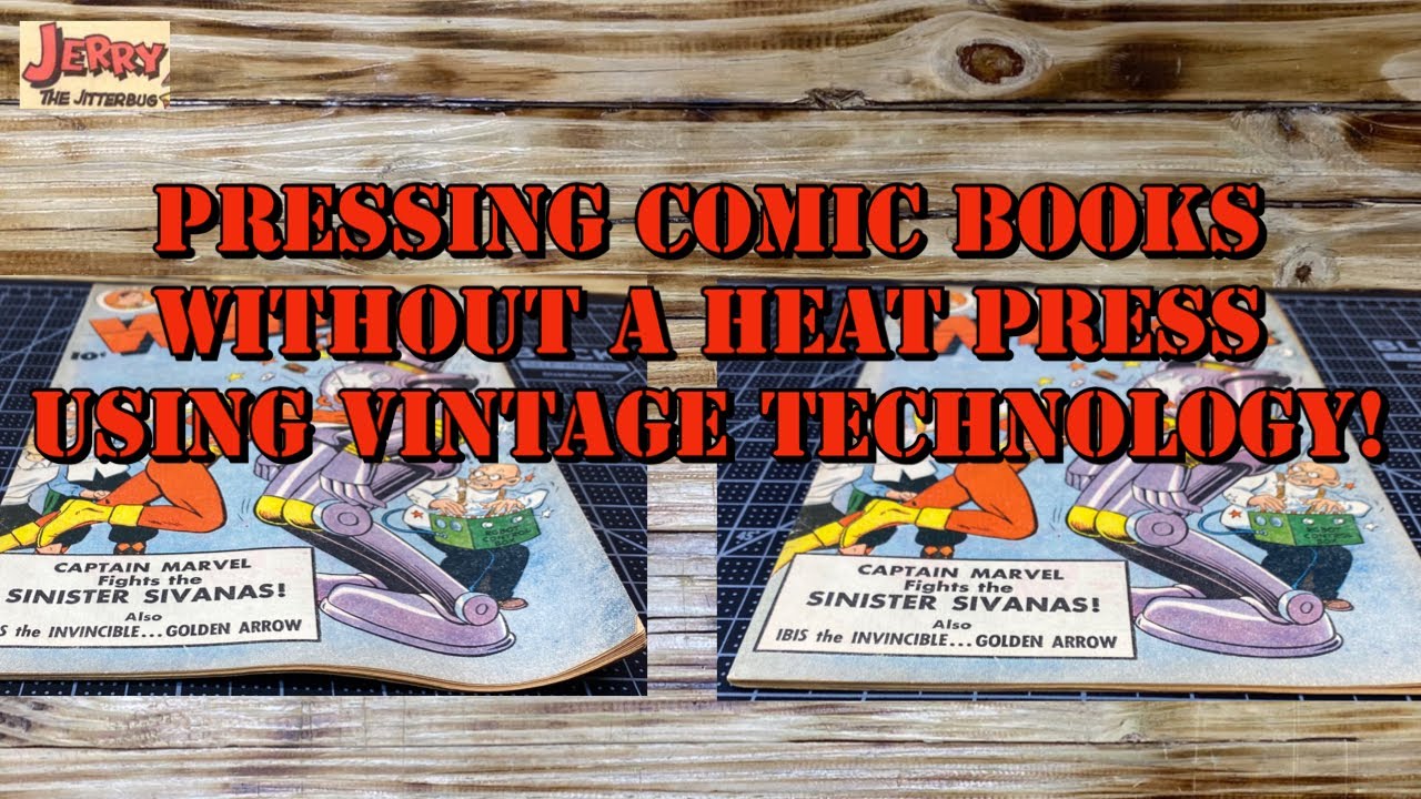 Pressing Comic Books At Home at Hayley Pell blog