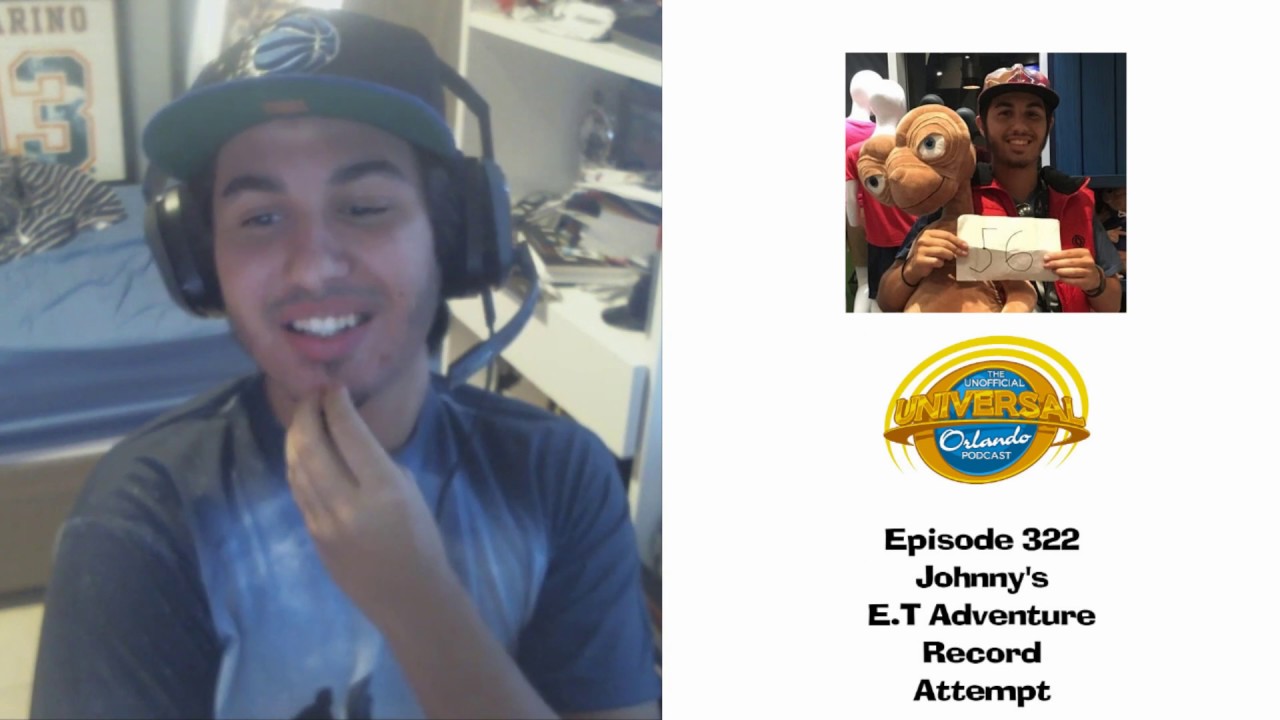 Johnny Awesome on Unofficial Universal Podcast E.T. Adventure World ...