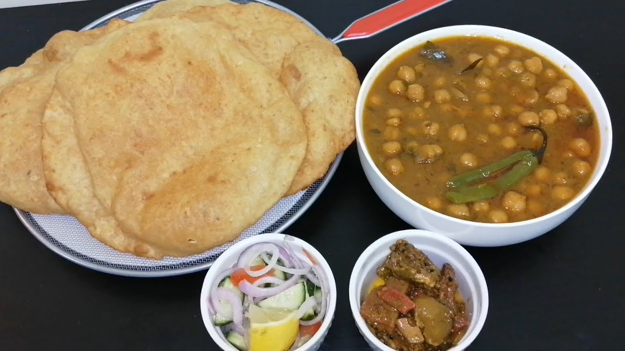 Cholay Pathoray With Whole Wheat Flour By Sehrish Cuisine - YouTube