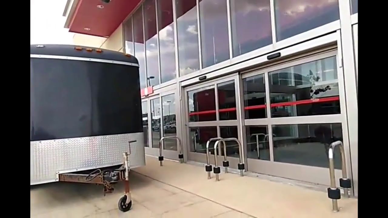 abandoned target store trailer - YouTube